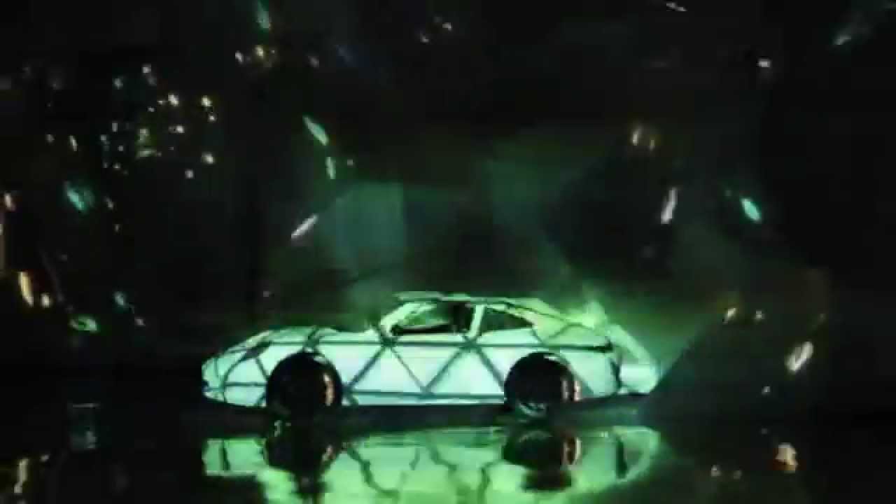 PORSCHE - car mapping sample by The Core. - YouTube