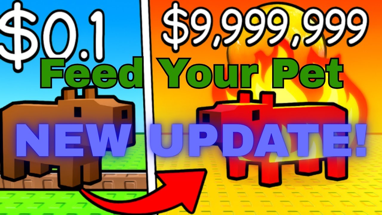 Roblox Feed Your Pet NEW Update! (Join up!) #shorts - YouTube