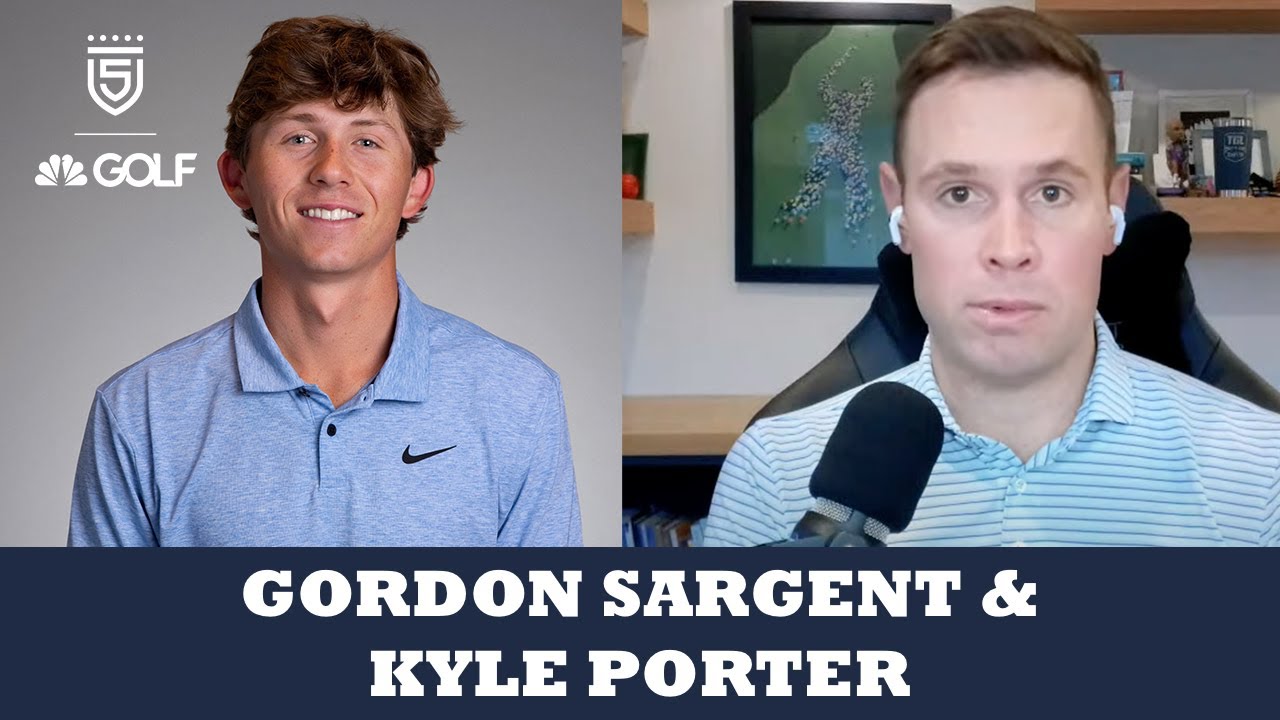 Gordon Sargent & Kyle Porter Join 5 Clubs on Golf Channel - YouTube