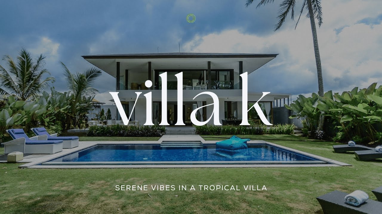 Villa K Ubud : Serene Vibes in a Tropical Villa #villaforrent - YouTube