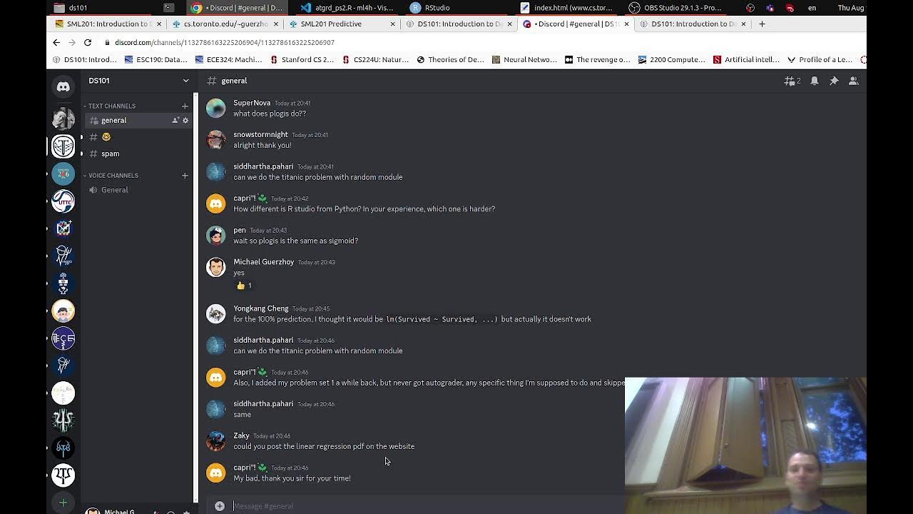 UofT EngSci Data Science Mini-course Lecture 7 - YouTube