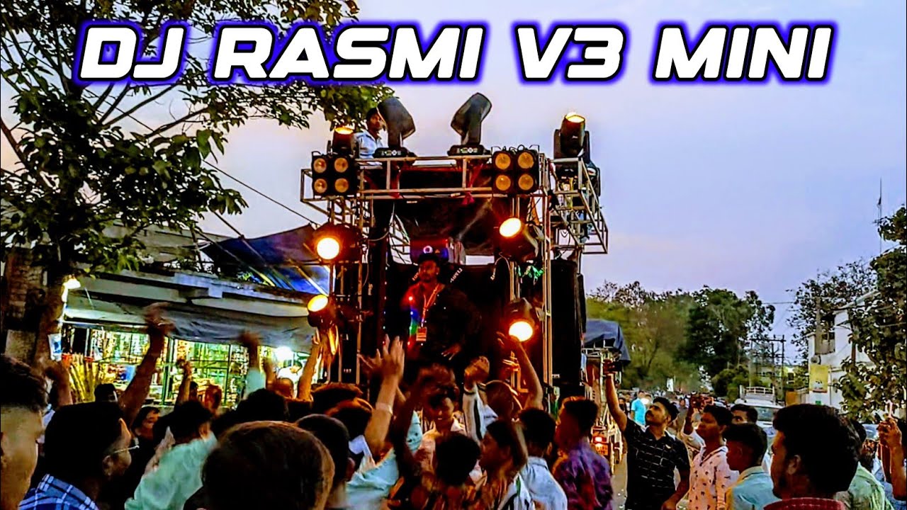 Dj Rasmi V3 Mini Setup 2023 | In Balramprasad Hingula Jatra 2023 | Rock ...