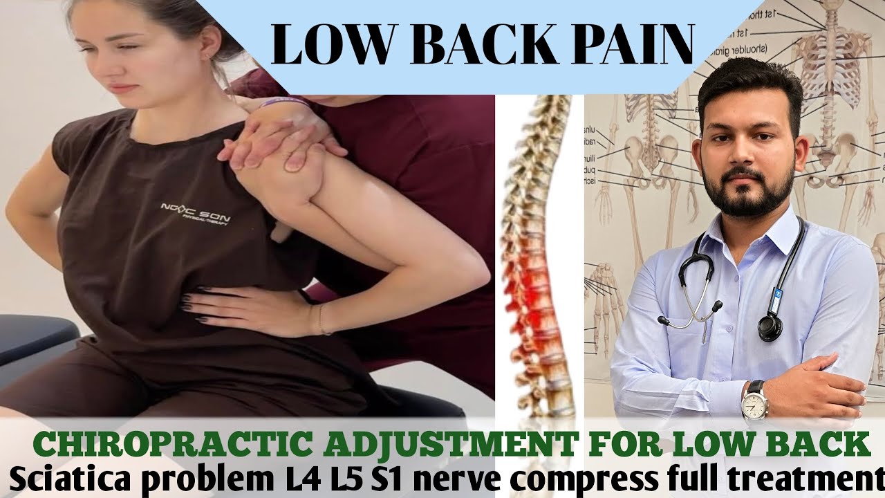 Low back pain problem L4 L5 S1 nerve compression treatment for ...