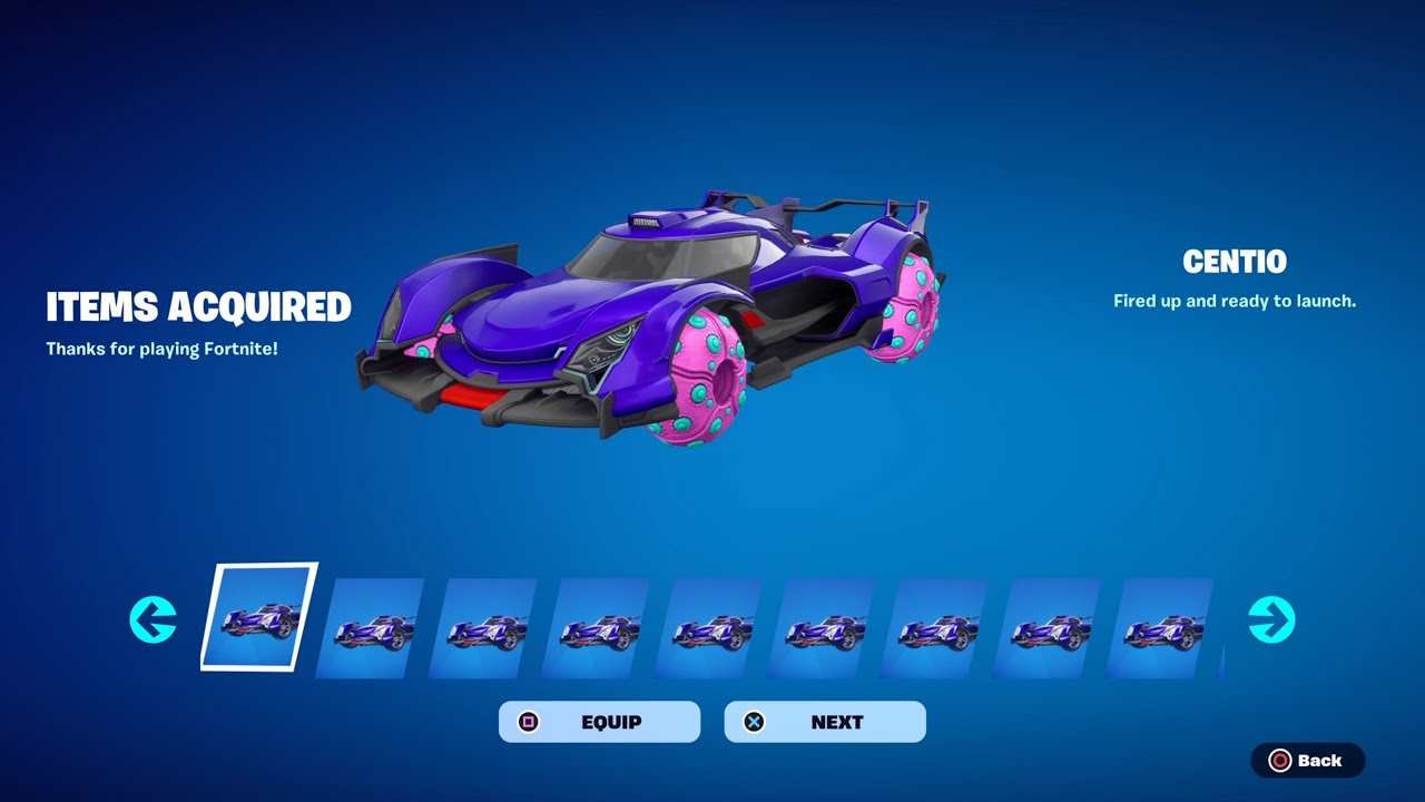 How To Get Centio Car Bundle For FREE! (Fortnite) - YouTube