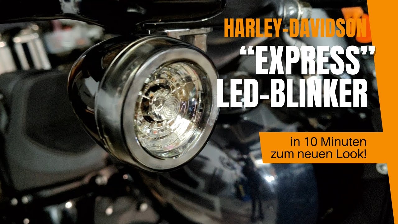 "EXPRESS" LED-Blinker für meine Harley-Davidson Softail Fat Bob 114 ...