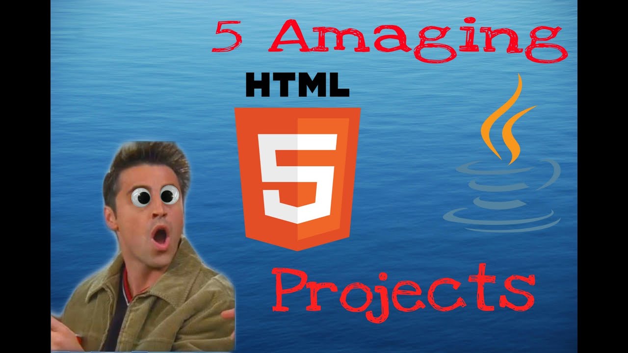 5 amaging html and java projects - YouTube