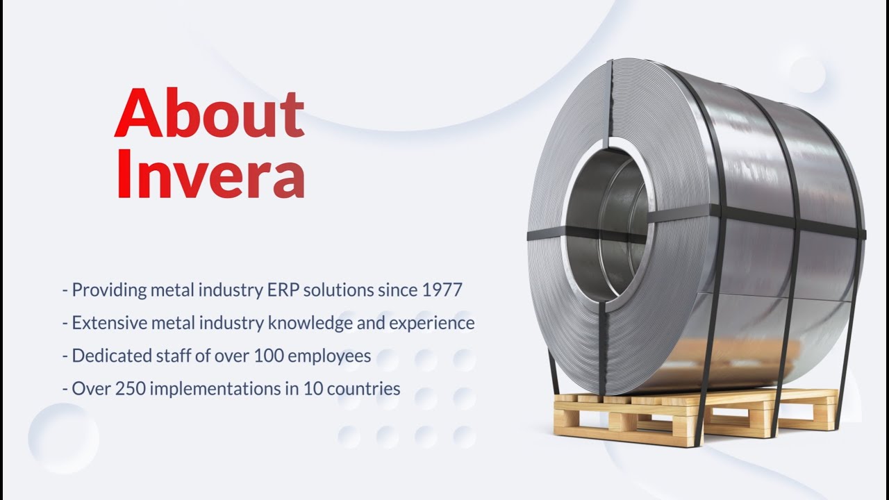 Invera - Metal Industry Cloud Solutions - YouTube