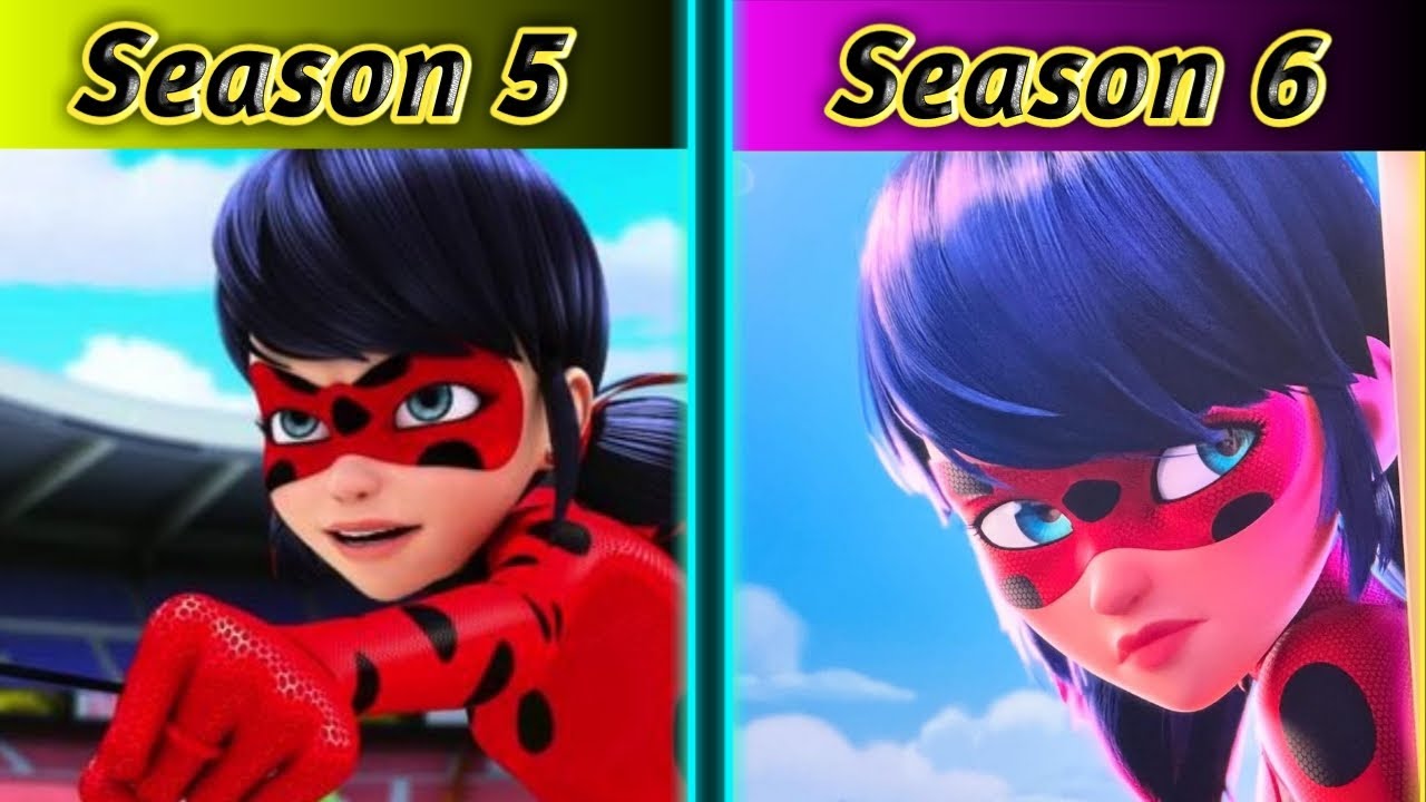 🔥 New Ladybug Vs Old Ladybug 🐞 || Miraculous ladybug Season 6 ...