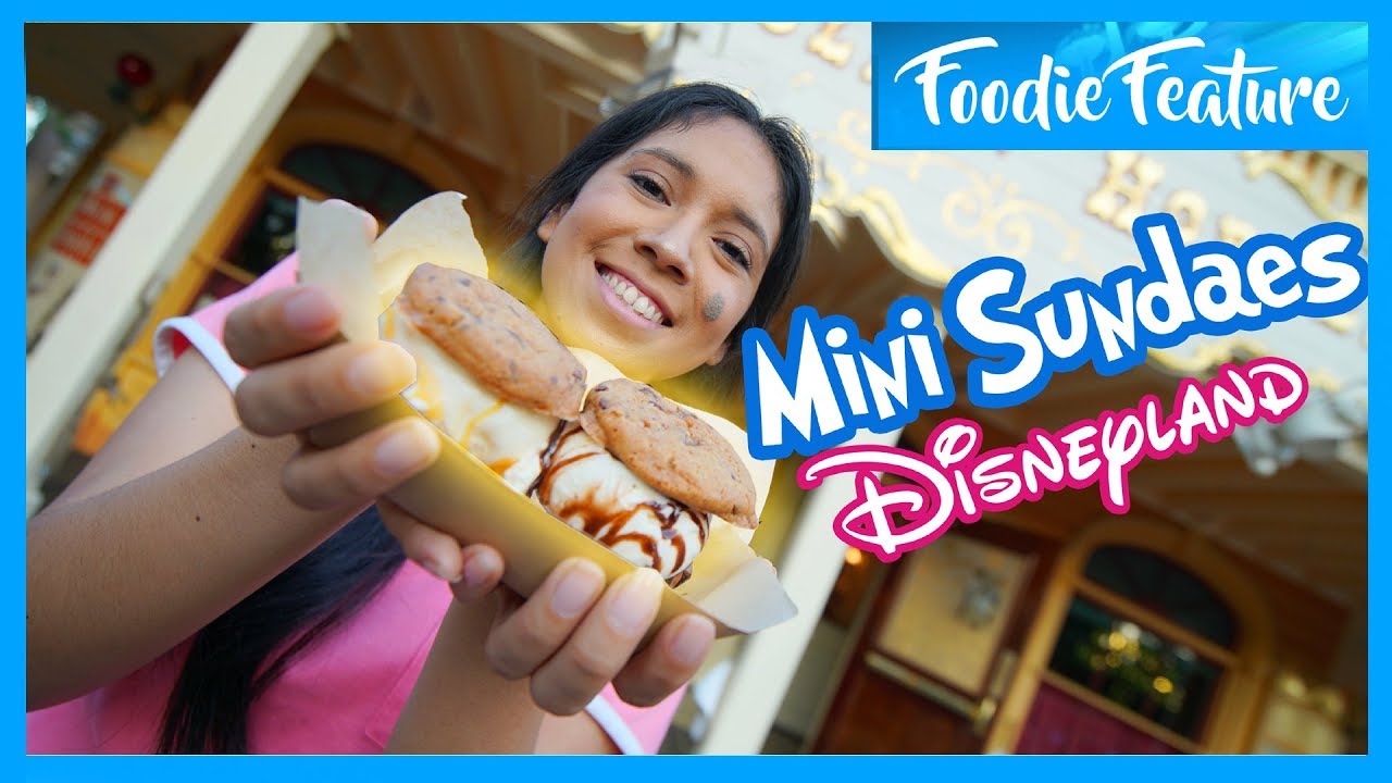 New Mini Sundaes at the Golden Horseshoe | Disneyland Resort - YouTube