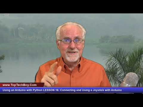 Using an Arduino with Python LESSON 16: Connecting and Using a Joystick ...