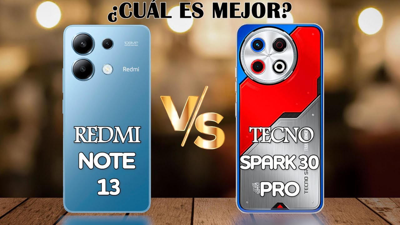 Redmi Note 13 4G Vs Tecno Spark 30 Pro - YouTube