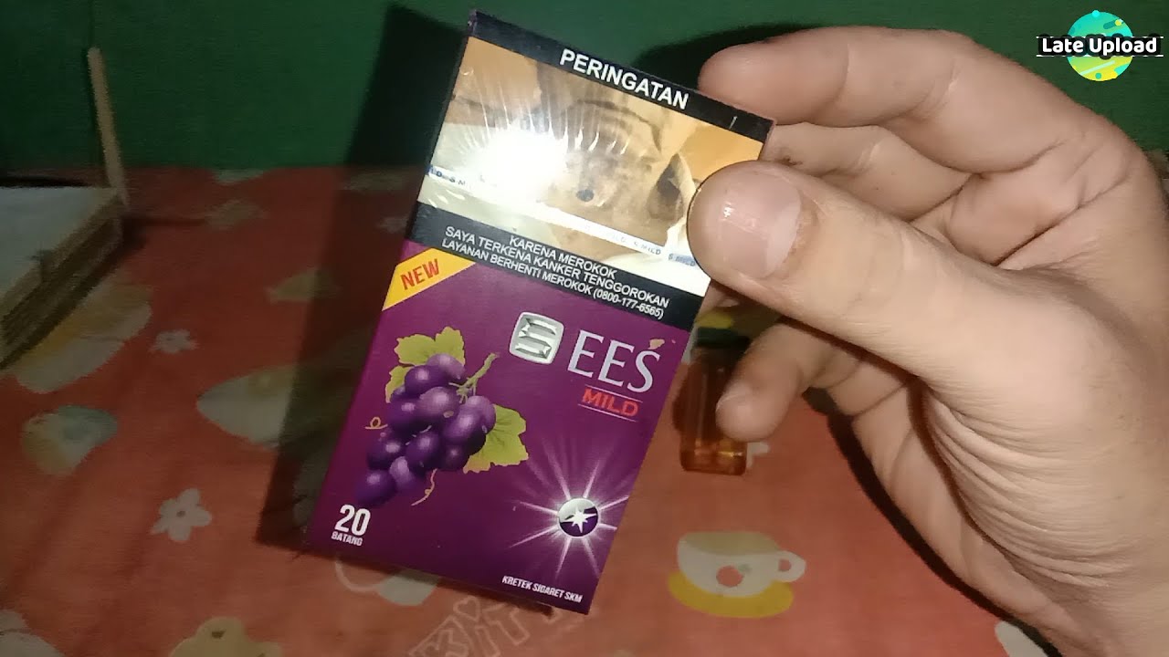 REVIEW : ROKOK SEES MILD RASA ANGGUR ISI 20 BATANG - YouTube