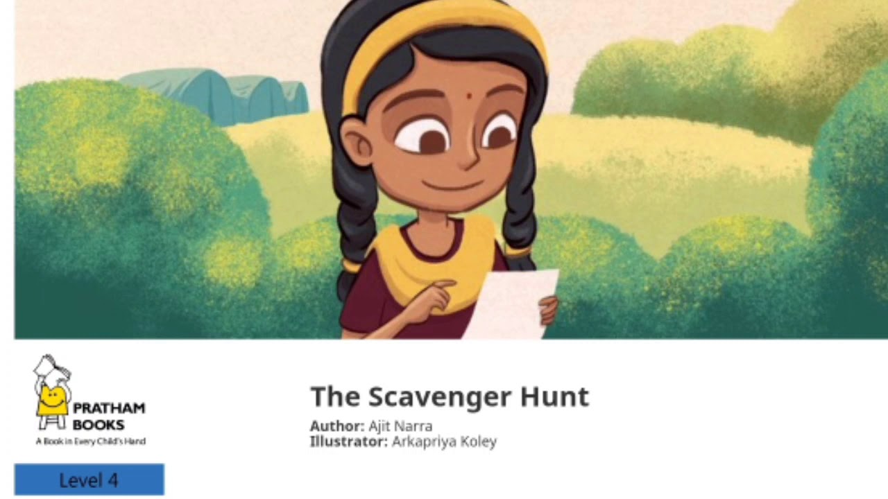 The Scavenger Hunt | A level 4 story for kids - YouTube