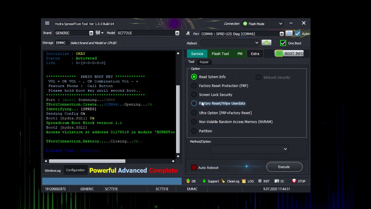 Auris TB-703G Tablet FRP Reset | Spreadtrum SC7731E - YouTube