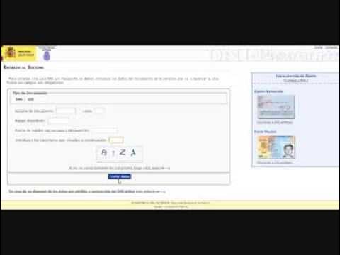Cita Previa Dni , Como pedir cita previa por internet para el DNI - YouTube