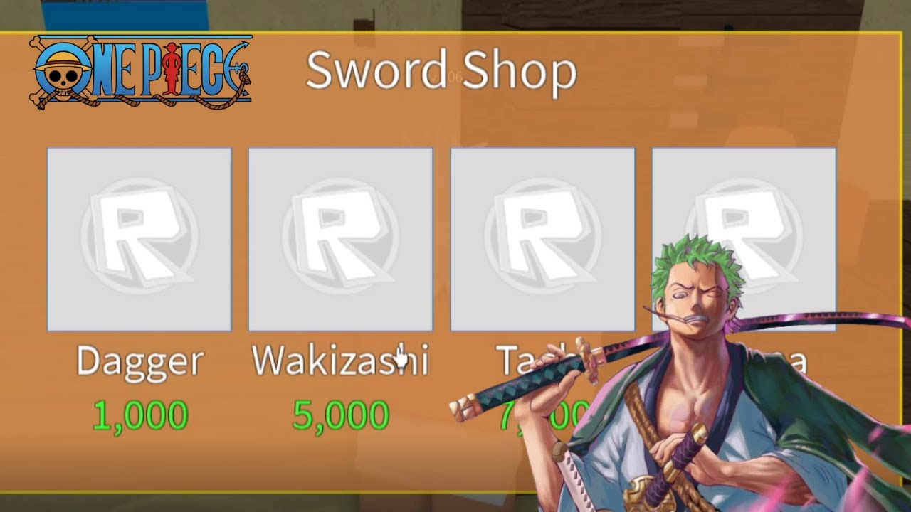 How To Find The Sword Shop In One Piece Legendary (Mythical) - YouTube