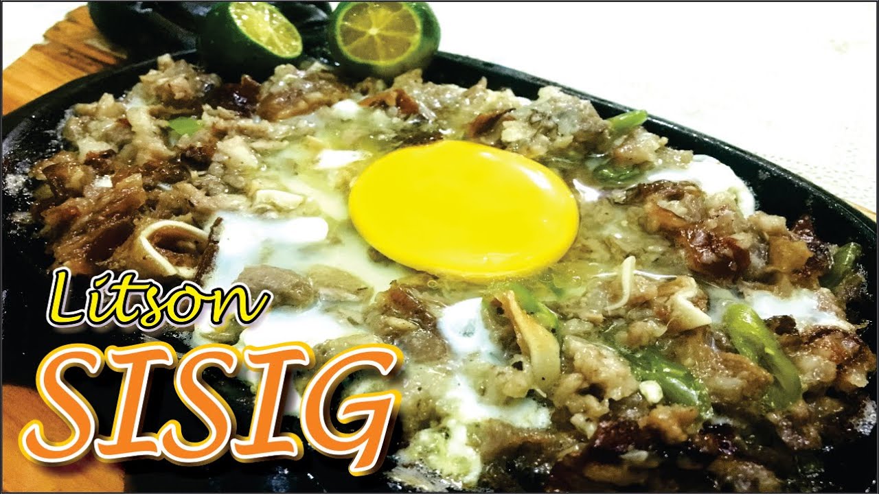 Classic Sizzling Sisig (Pig Head) - YouTube