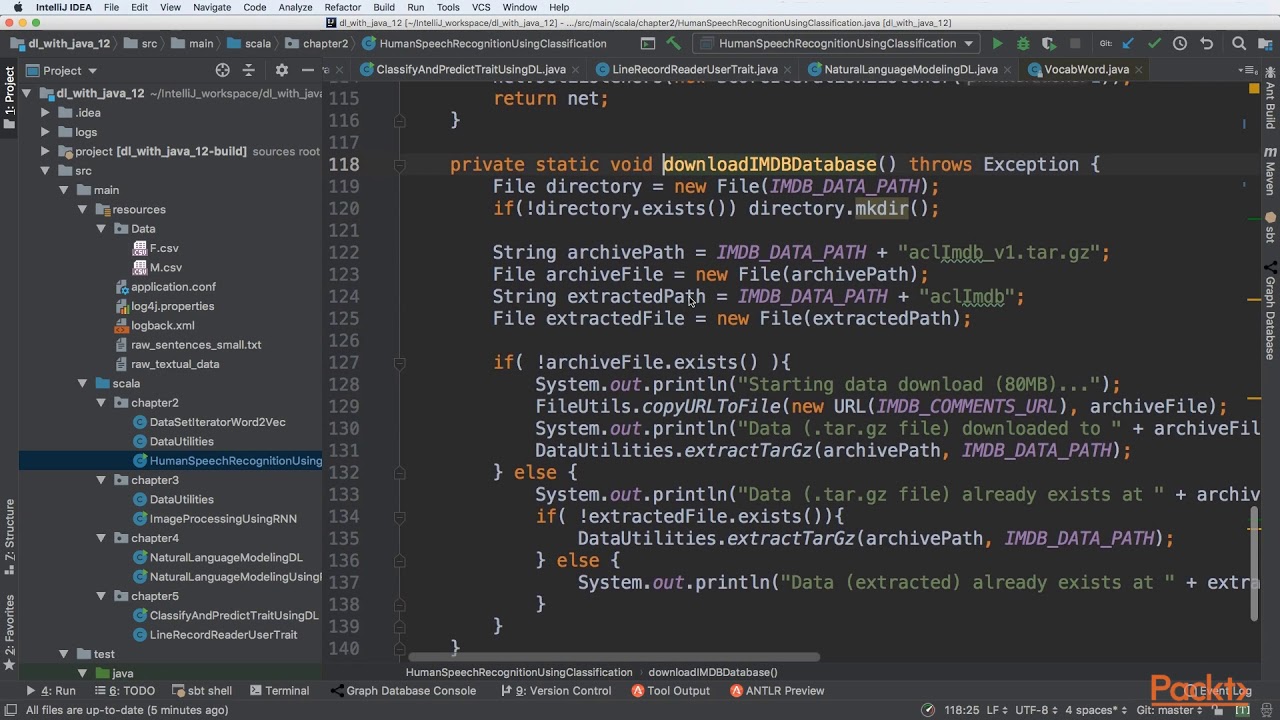 Deep Learning with Java : Preparing Input Speech Data | packtpub.com ...