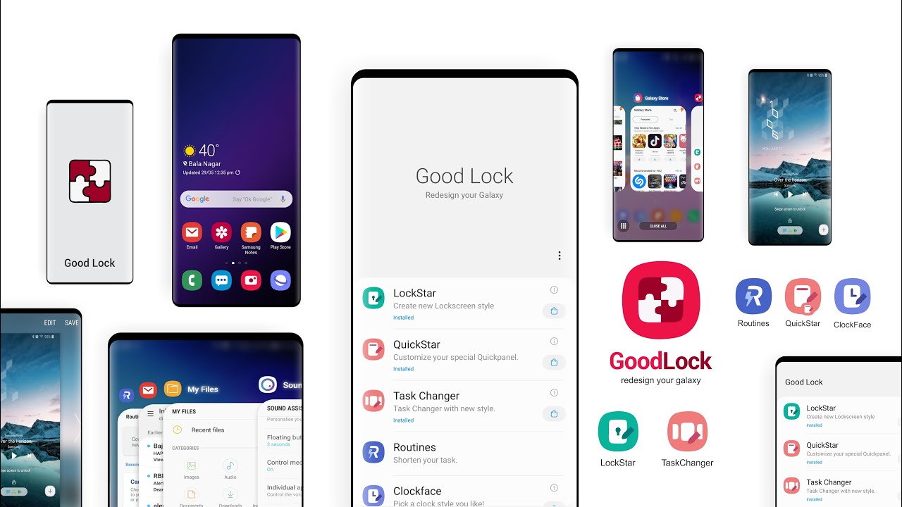 re-design your Galaxy : Good Lock 2019 | Samsung - YouTube
