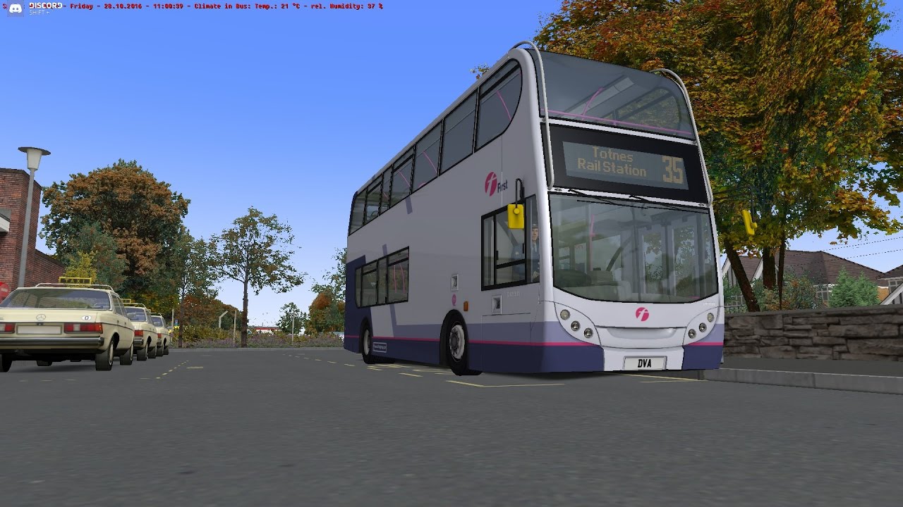 Route 35 BOTW V2.7 Paignton Bus Station - Totnes Rail Station C400 ZF ...