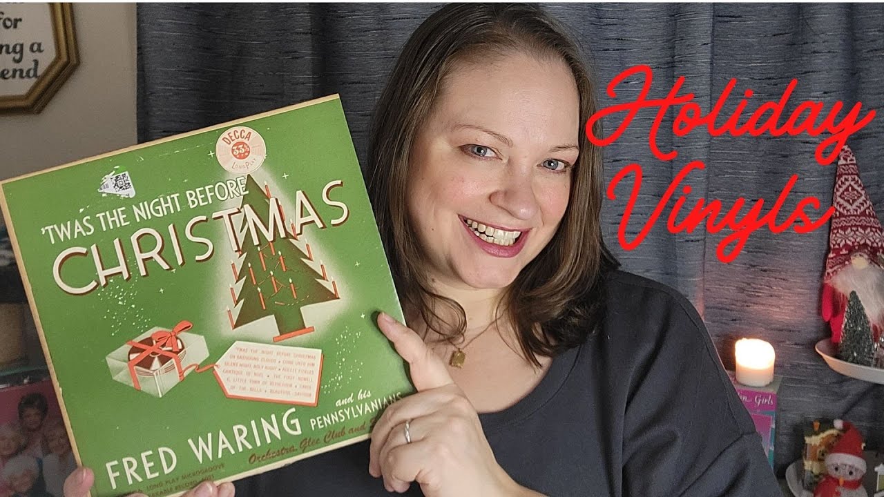My Holiday Vinyls | Record Collection | Christmas Records [CC] - YouTube