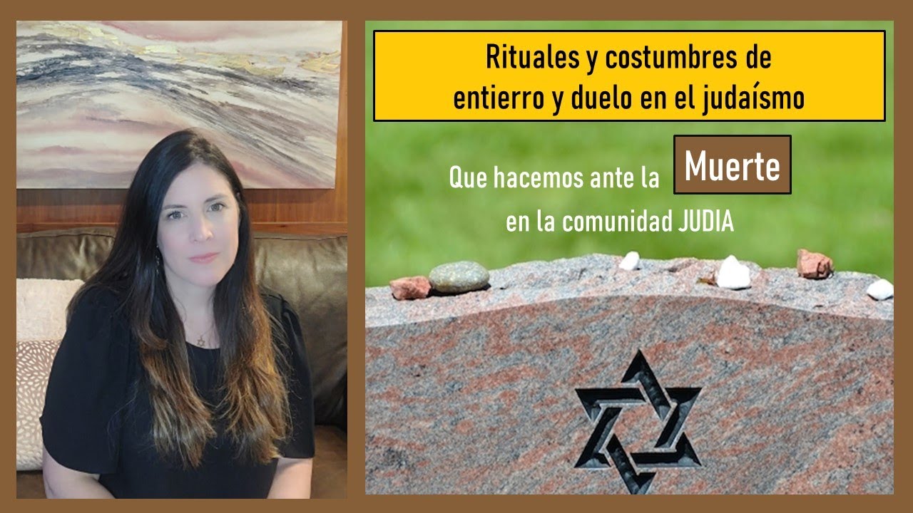 Rituales judios y costumbres de entierro y duelo en el judaismo - YouTube