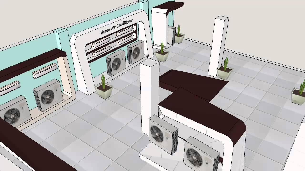 Sketchup showroom presentation - YouTube