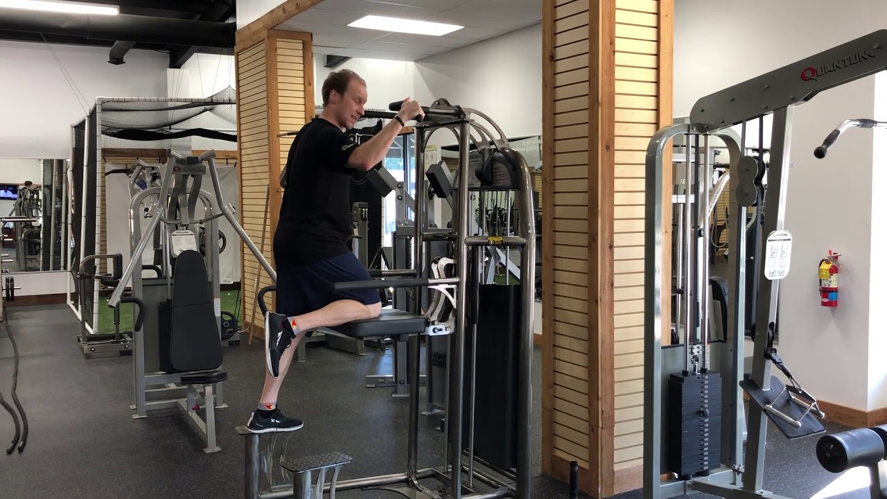 Pull Up Assisted Pronated Grip - YouTube