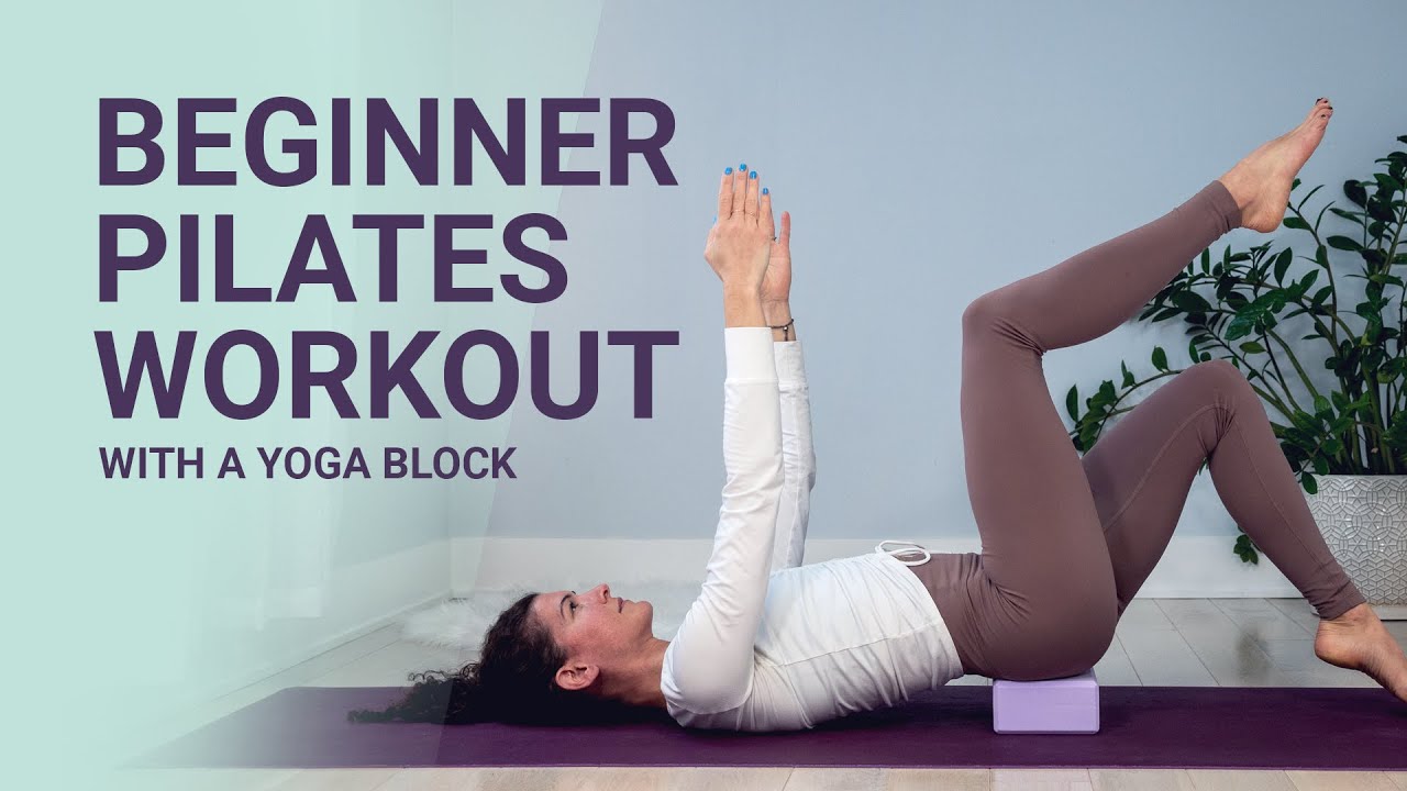 Yoga Block Pilates Workout - YouTube