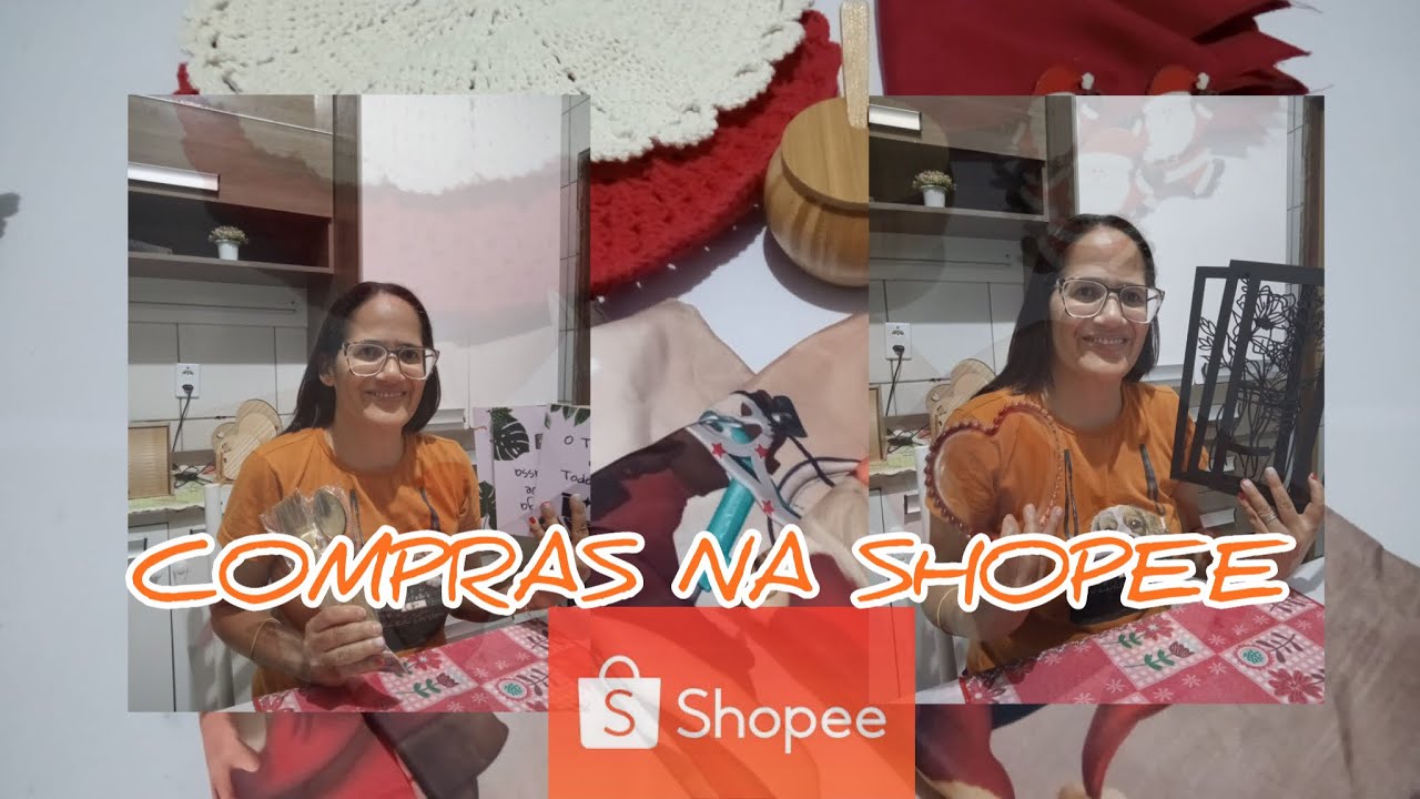 COMPRINHAS NA SHOPEE PARA DECORA MEU LAR 🏠 - YouTube