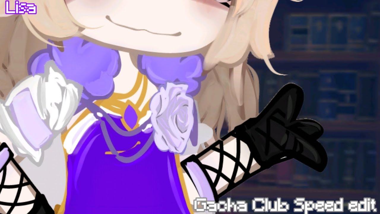 Gacha Club Speed Edit||Lisa from Genshin Impact|| :D - YouTube