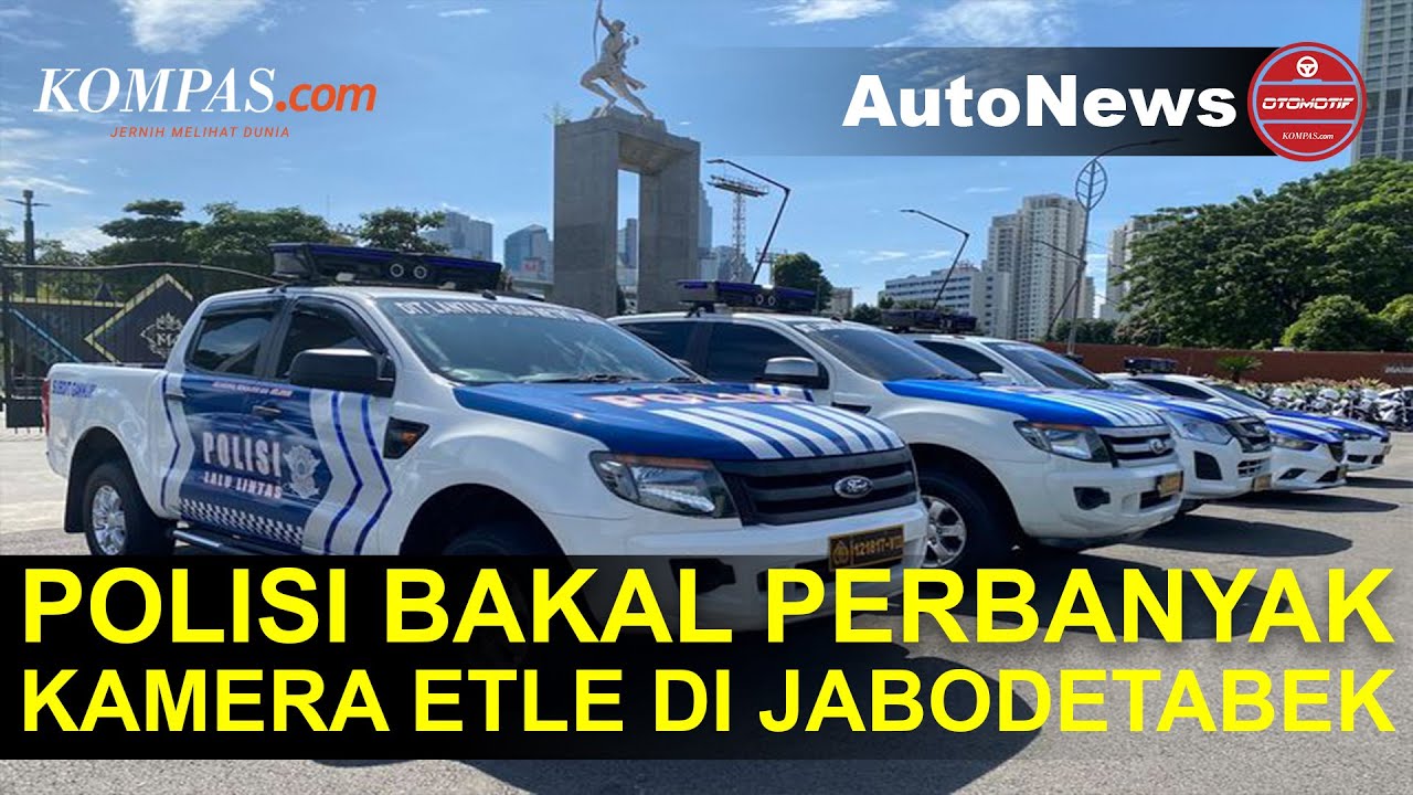 Polisi Bakal Tambah 75 Kamera ETLE Statis dan 60 ETLE Mobile - YouTube