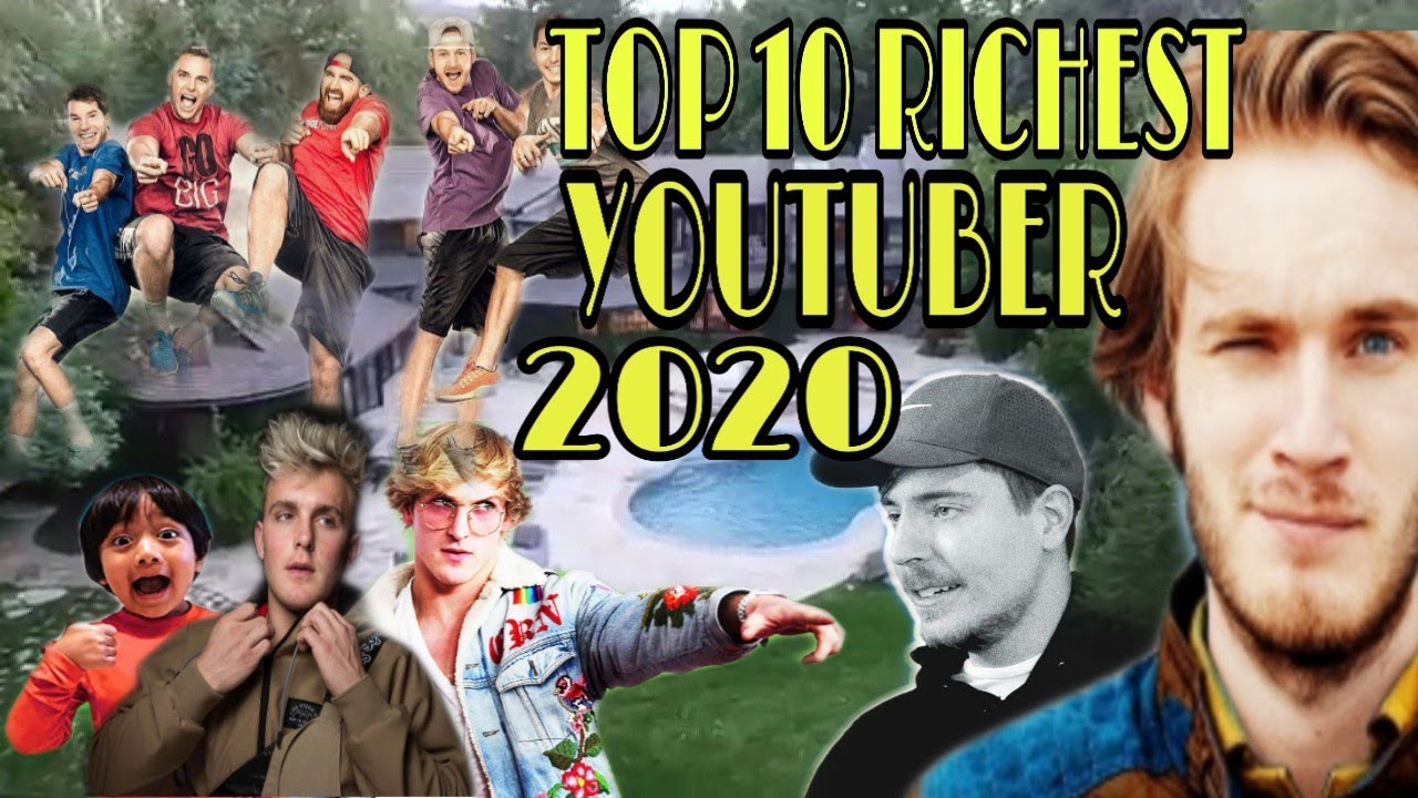 TOP 10 Richest YouTubers of 2020 - REVEALED!! (Logan Paul , Jake Paul ...