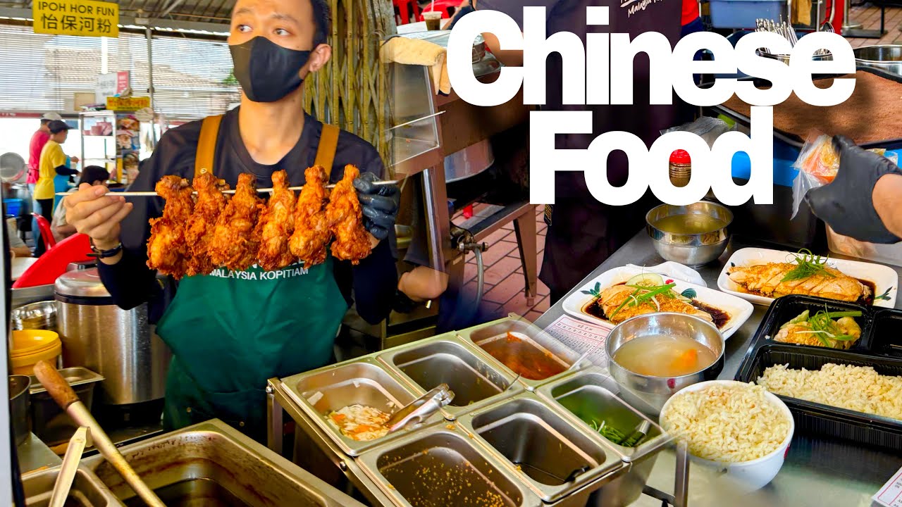 4k Street Food | A very popular Chinese style restaurant serving lunch ...