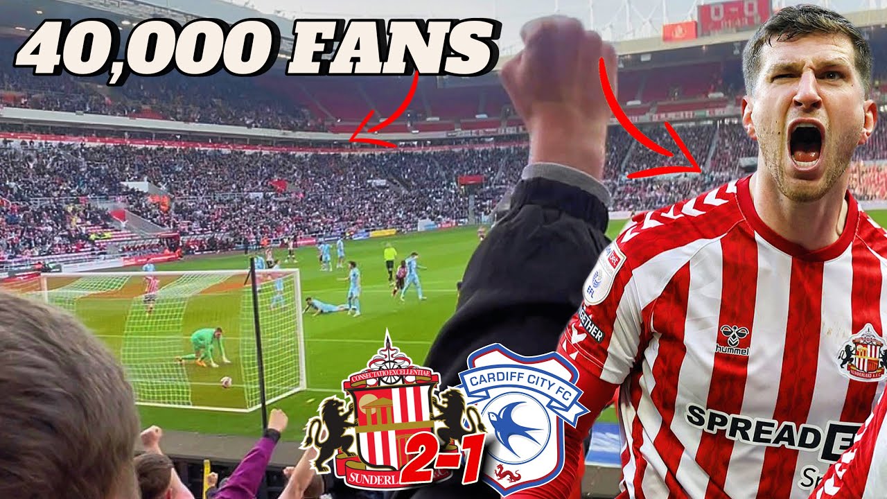 Sunderland vs Cardiff BACK TO BACK WINS | 2-1 - YouTube