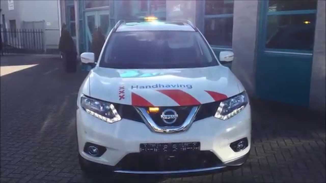 Nissan X-Trail Handhaving Gemeente Amsterdam - YouTube