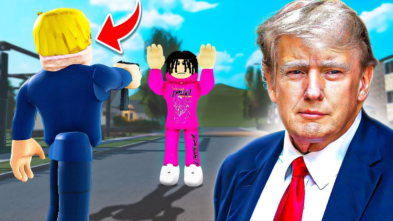 Donald Trump Spins on his OPPS in Roblox GTA RP! - YouTube