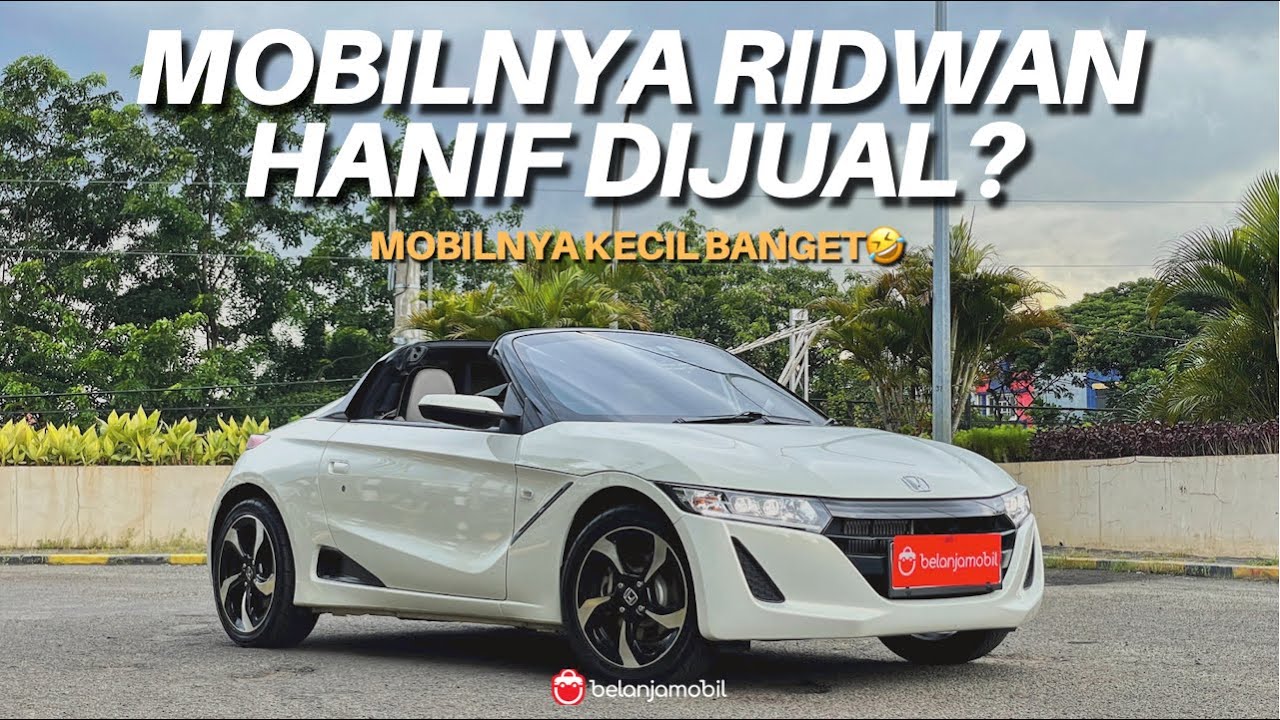 MIRIP SAMA MOBIL RIDWAN HANIF! Review Honda S660 Concept Edition 2015 ...