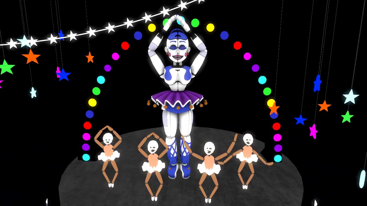 [SFM]FNAF SL Ballora testing - YouTube