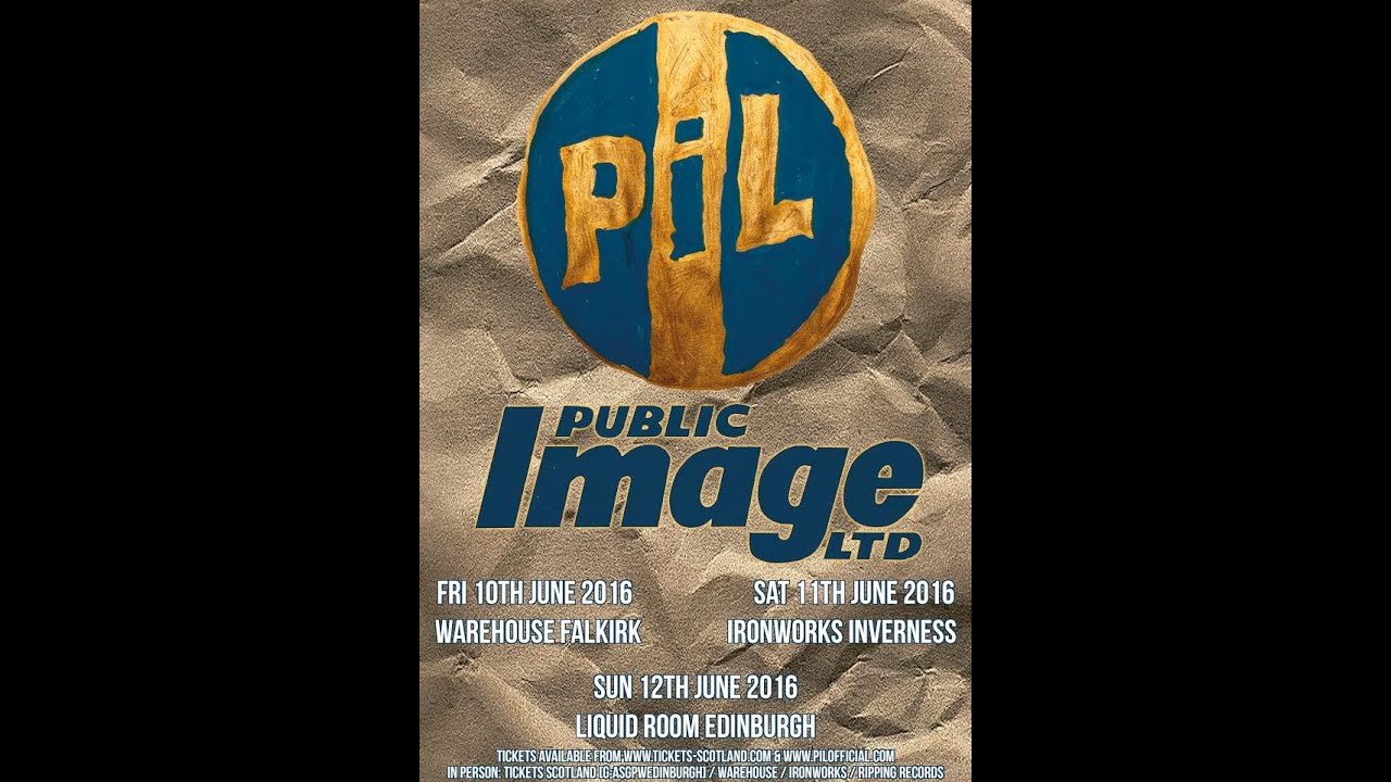 Public Image Ltd [PiL] (ENG) - Live at Liquid Room, Edinburgh 12th June ...