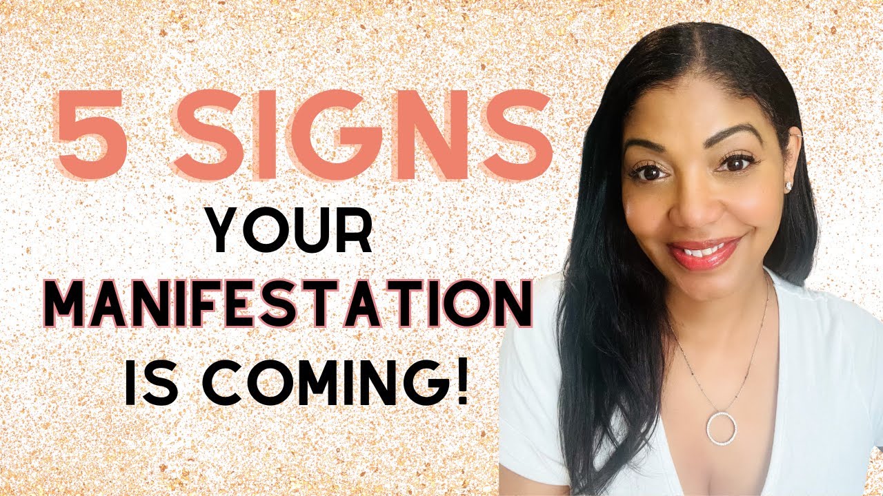 5 SIGNS Your MANIFESTATION Is COMING! / WATCH NOW! - YouTube