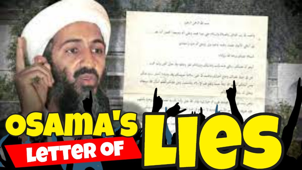 VIRAL - Osama Bib Ladens Letter To America - Professor Toto - YouTube