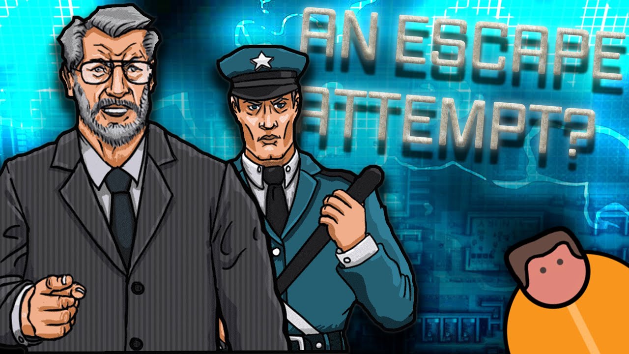 Our FIRST ESCAPE ATTEMPT? In Prison Architect - Part 4 - YouTube