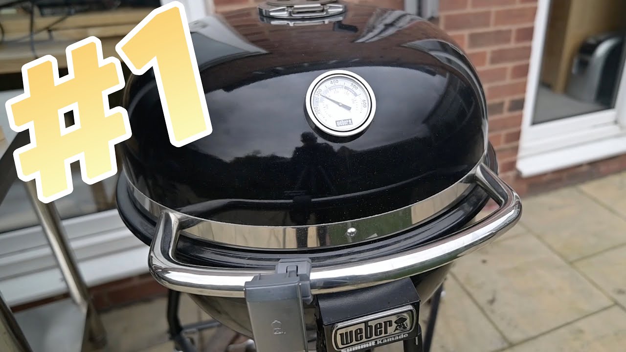 Weber Summit Kamado Smoked Chicken - Using a Meater+ and Thermapen ...