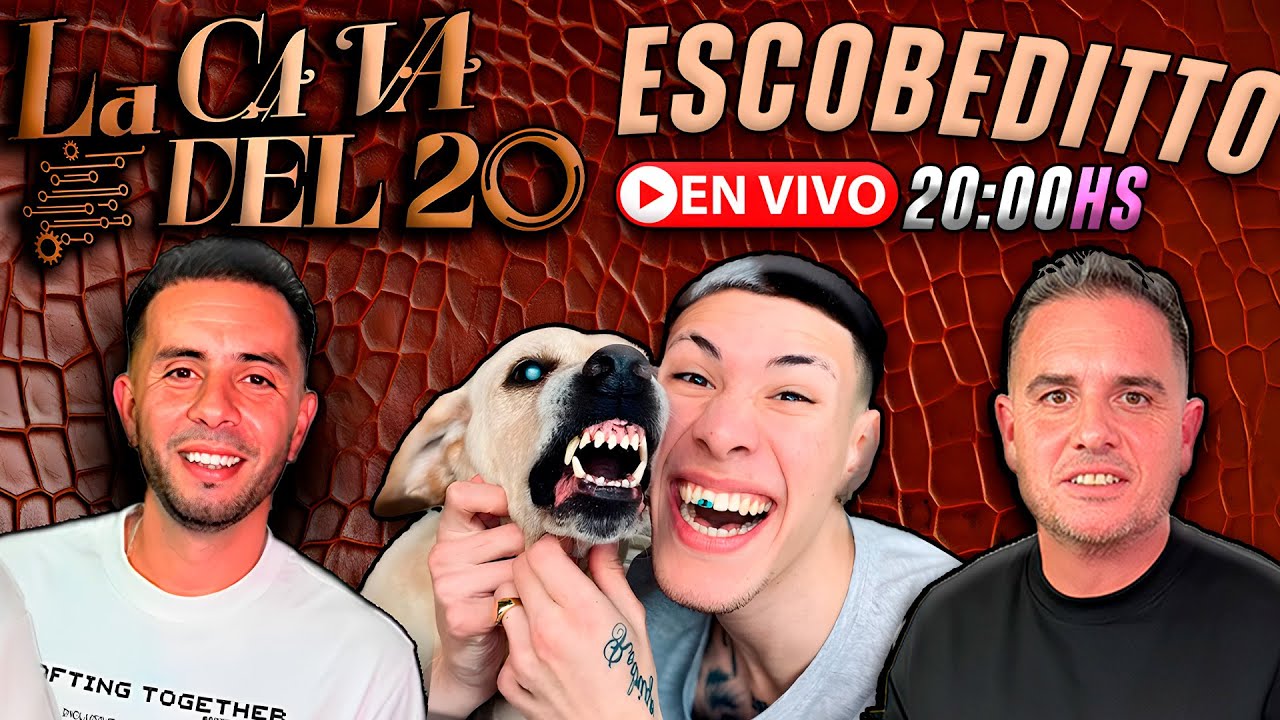 🎉 ¡ESCOBEDITTO, EN LA CAVA DEL 20! 🍷🎉 JUEVES RABIOSO 🐶🐾 CON MATIAS ...