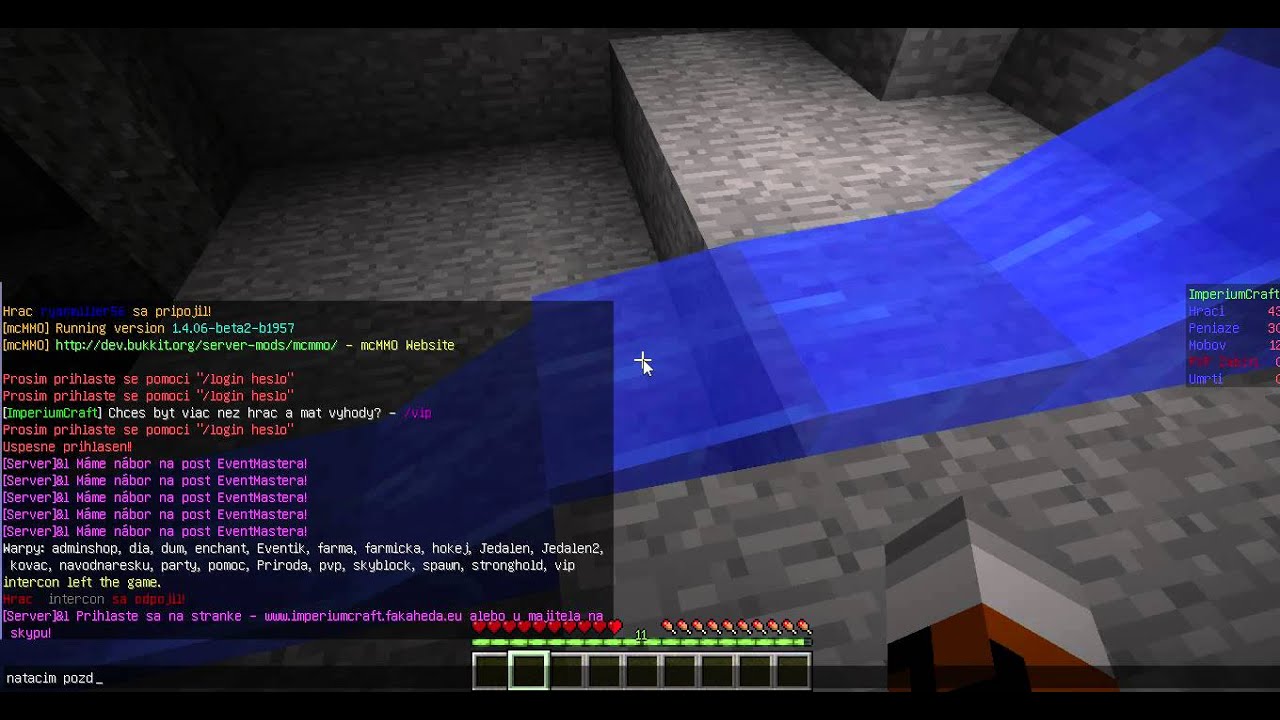 Minecraft Imperium Craft ip serveru v popisu videa!!! :D - YouTube