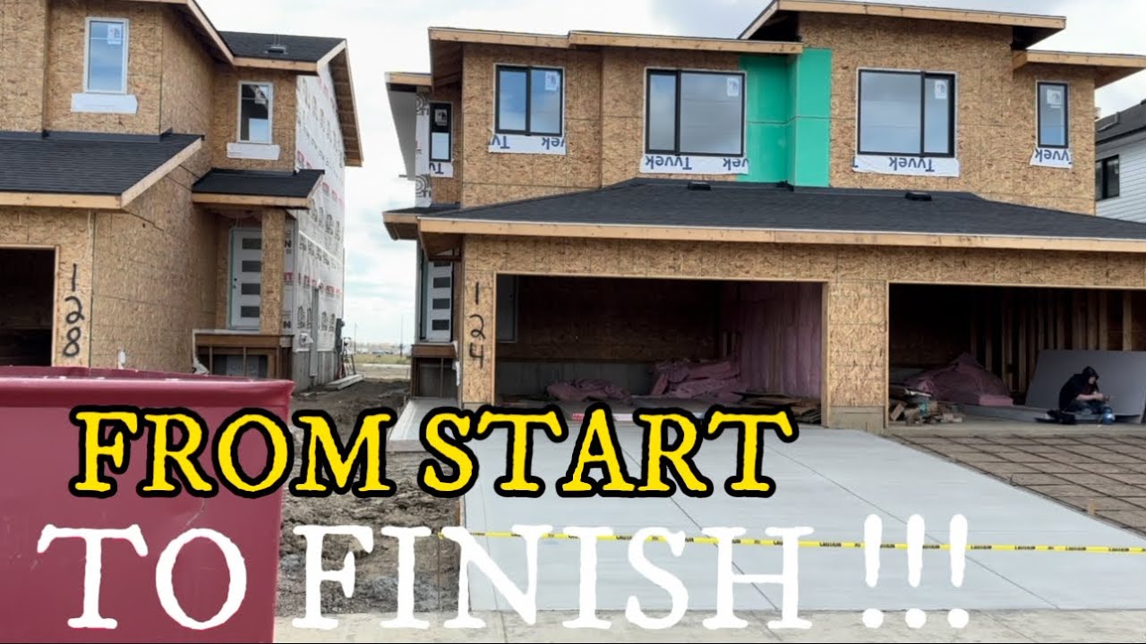 How a House is Built | Comprehensive Video Of How Our House Was Built ...
