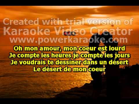 Emilie Simon Désert karaoké