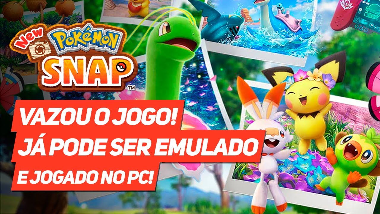 NEW POKÉMON SNAP VAZOU E JÁ PODE SER JOGADO NO YUZU! - YouTube