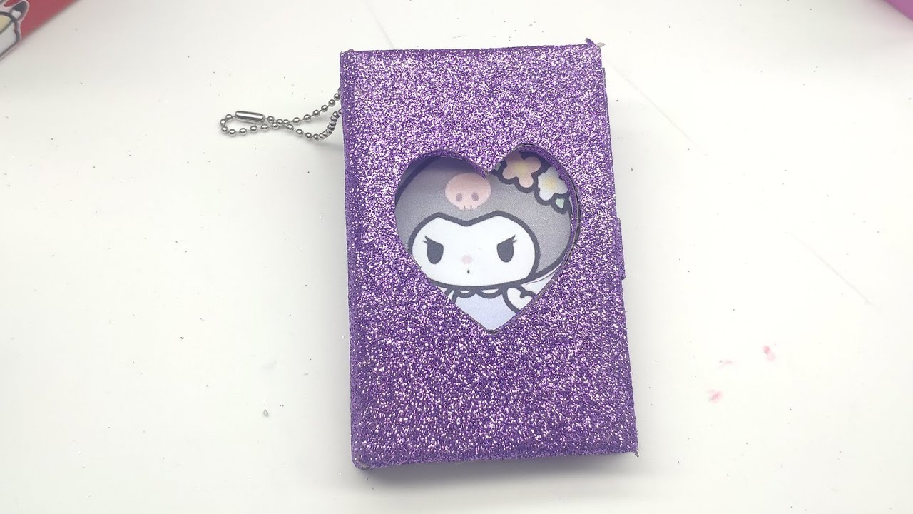 DIY / Kuromi Notebook / How to Make Kuromi Notebook / Kuromi Keychain ...